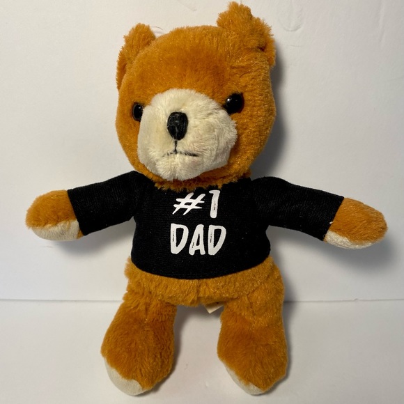 The WCN Group | Toys | Dad Stuffed Plush Teddy Bear Approximately 9 ...